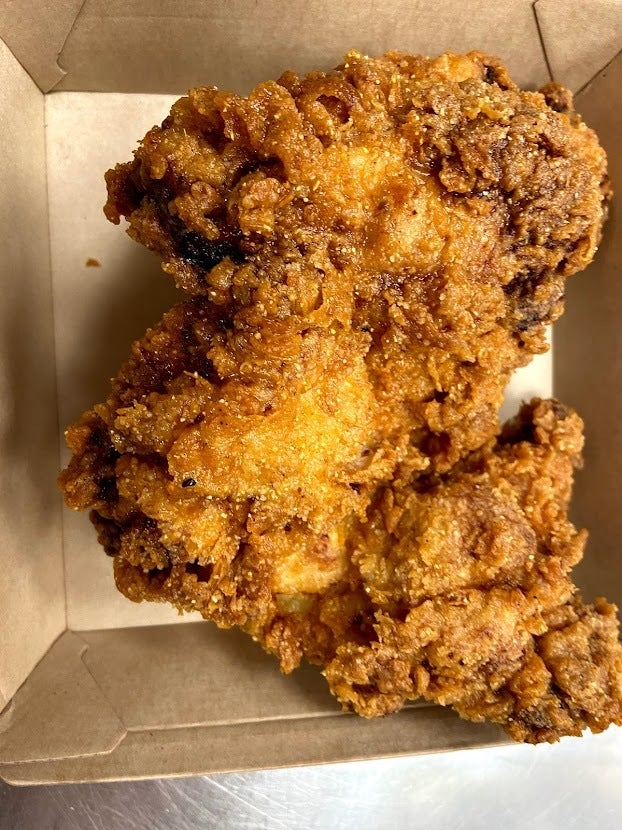 Add 1 CRISPY THIGH | CHICKEN RANCH | 13892 Cedar Rd. | @ChickenRanchCle